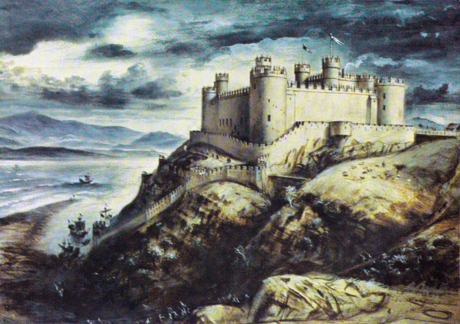 A history of castles in the Arts | Castellogy